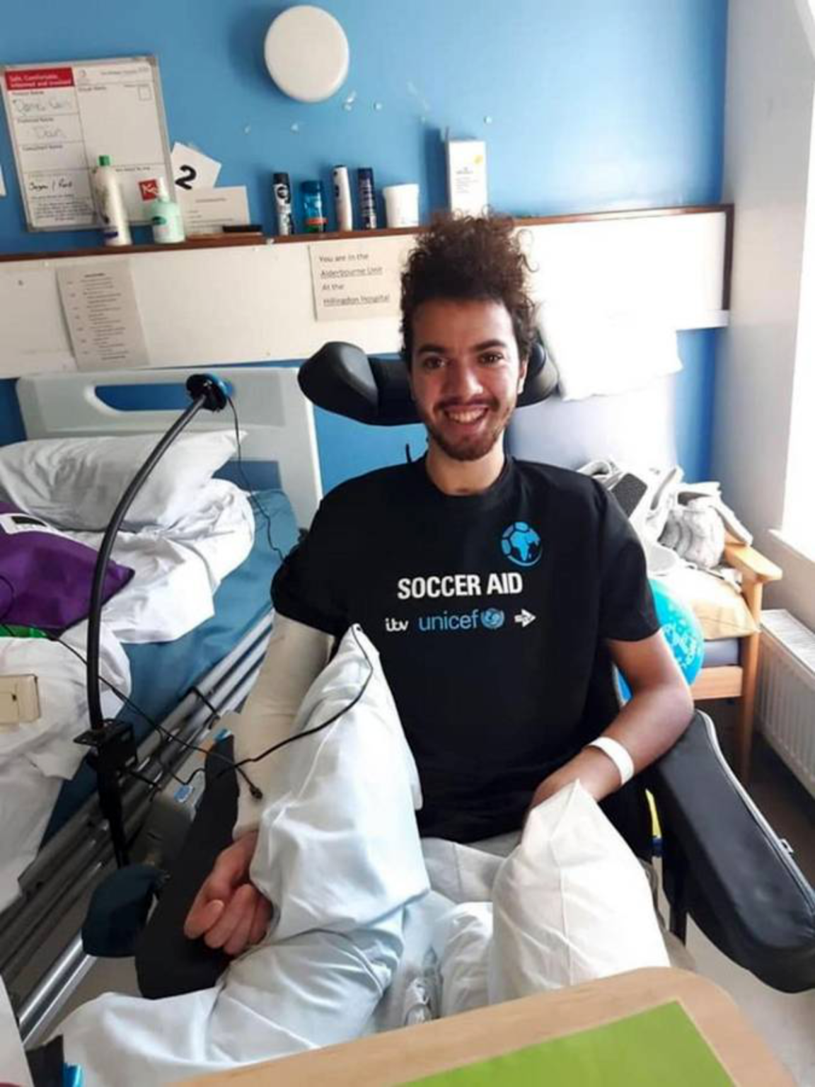 Daniel Cain: el futbolista canterano del Arsenal, tetrapléjico por trago adulterado en pub ...