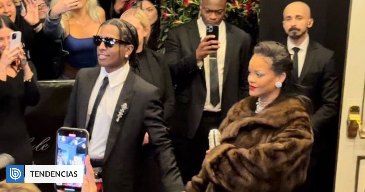 Más vale tarde que nunca: Rihanna llega finalmente a la MET Gala con ...