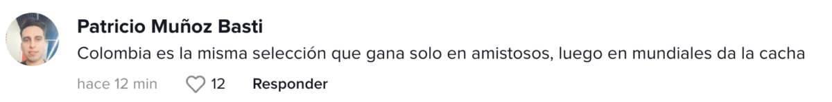 "Ante la poderosa, jaja": comentaristas colombianos se mofan de La Roja ...