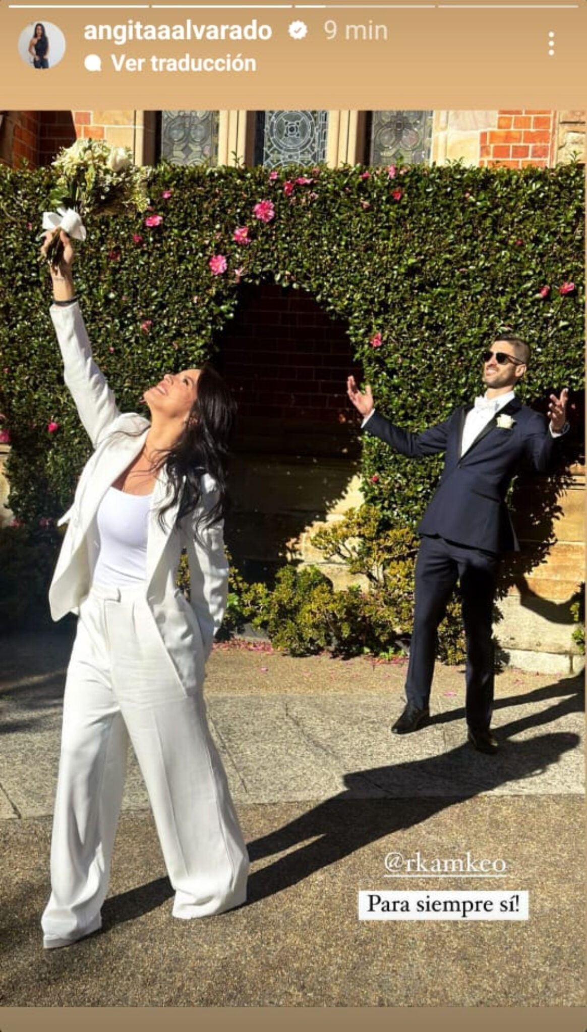 "Para siempre sí": Angie Alvarado comparte las primeras imágenes de su ...