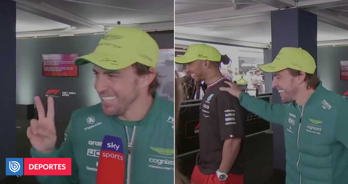 El hilarante momento entre Alonso y Hamilton en el GP de Canadá