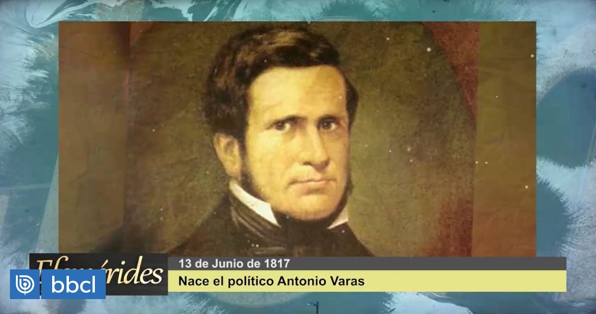 Efemérides: El 13 de junio de 1817 nace el político Antonio Varas ...