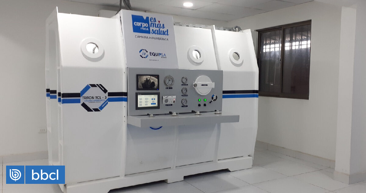 Macul inaugura la primera cámara hiperbárica de la salud primaria en la ...