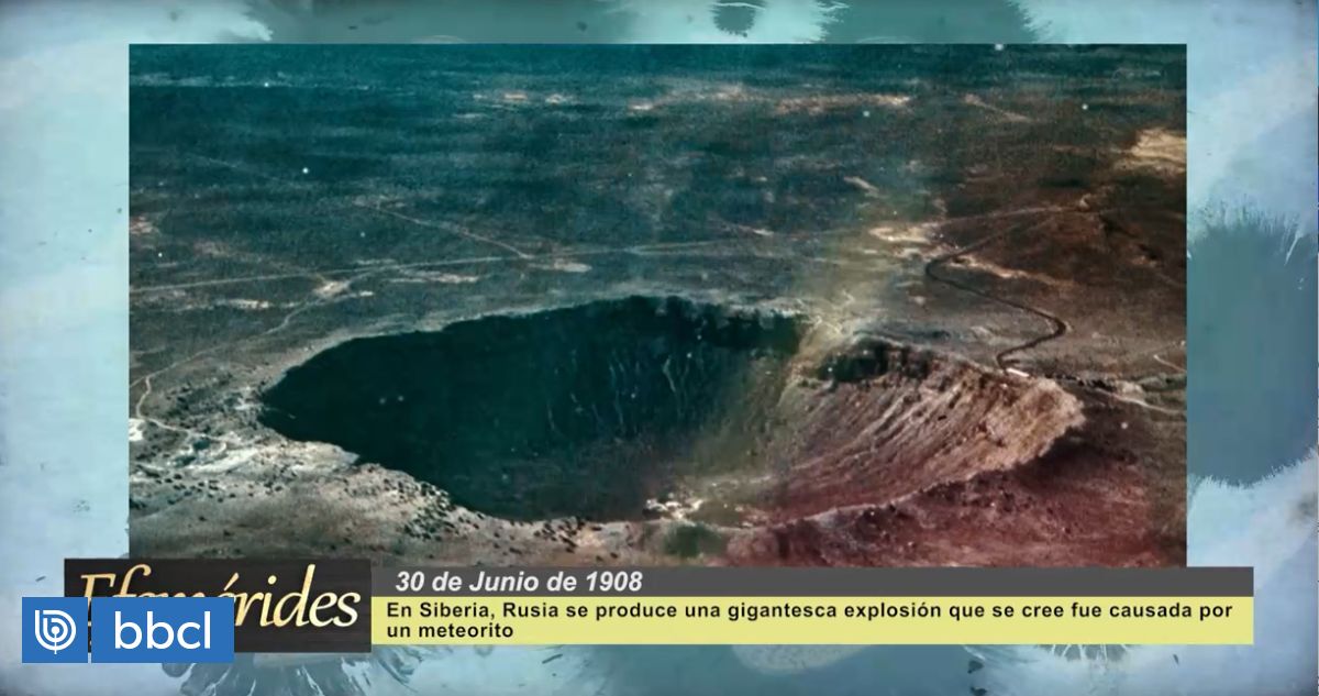 Efemérides: El 30 de junio de 1908 se produce la gran explosión llamada ...