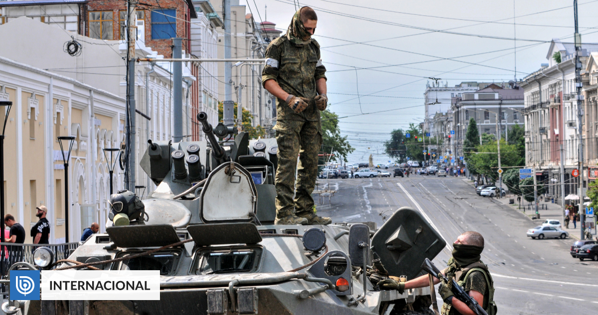 Ya se habla de 'guerra civil' en Rusia mientras Ucrania celebra la rebelión