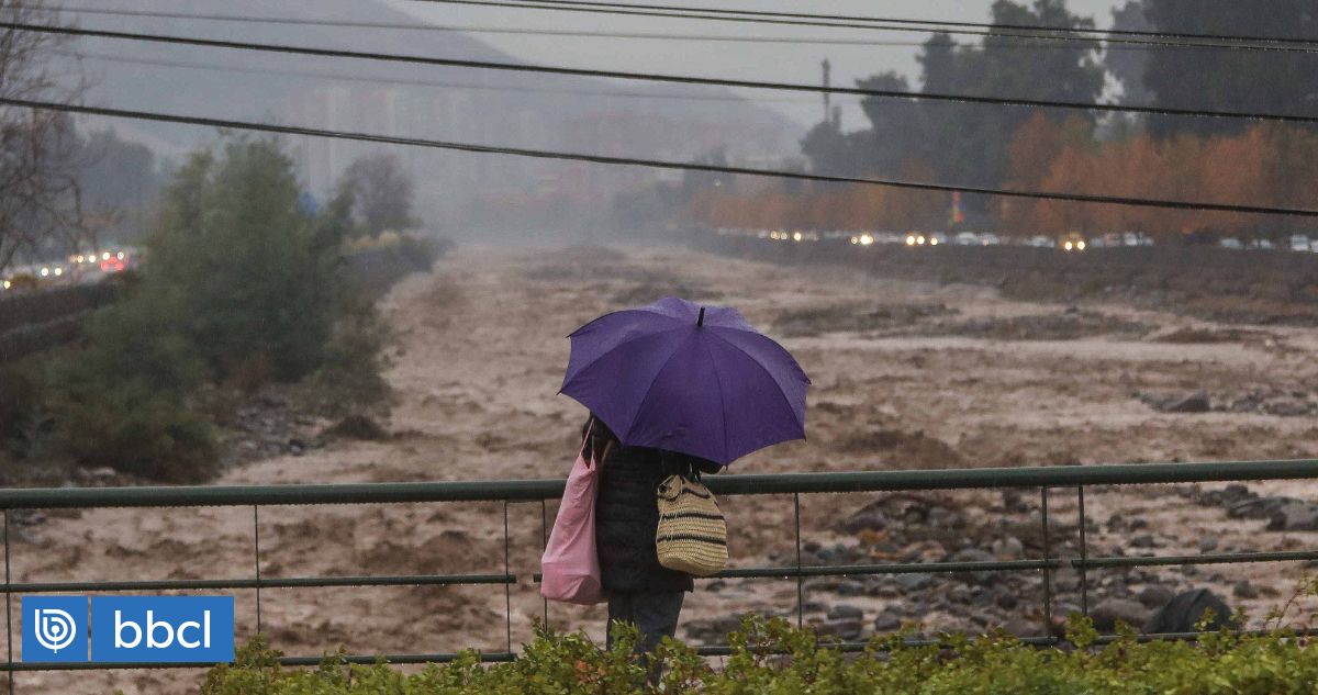 Hasta cuándo y dónde lloverá en Chile según el pronóstico del tiempo ...