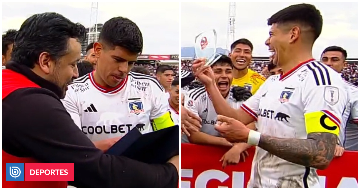 El desapercibido momento de Esteban Pavez al recibir galvano de Copa ...