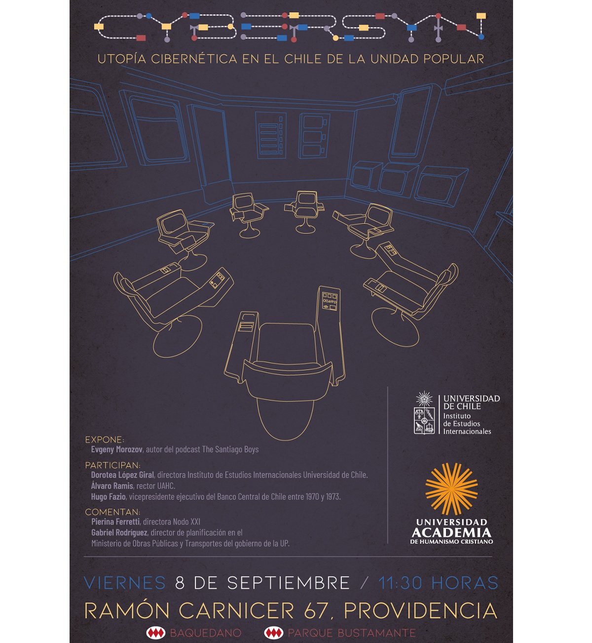 Conferencia sobre Cybersyn, la utopía de Allende, y la "tecnología ...