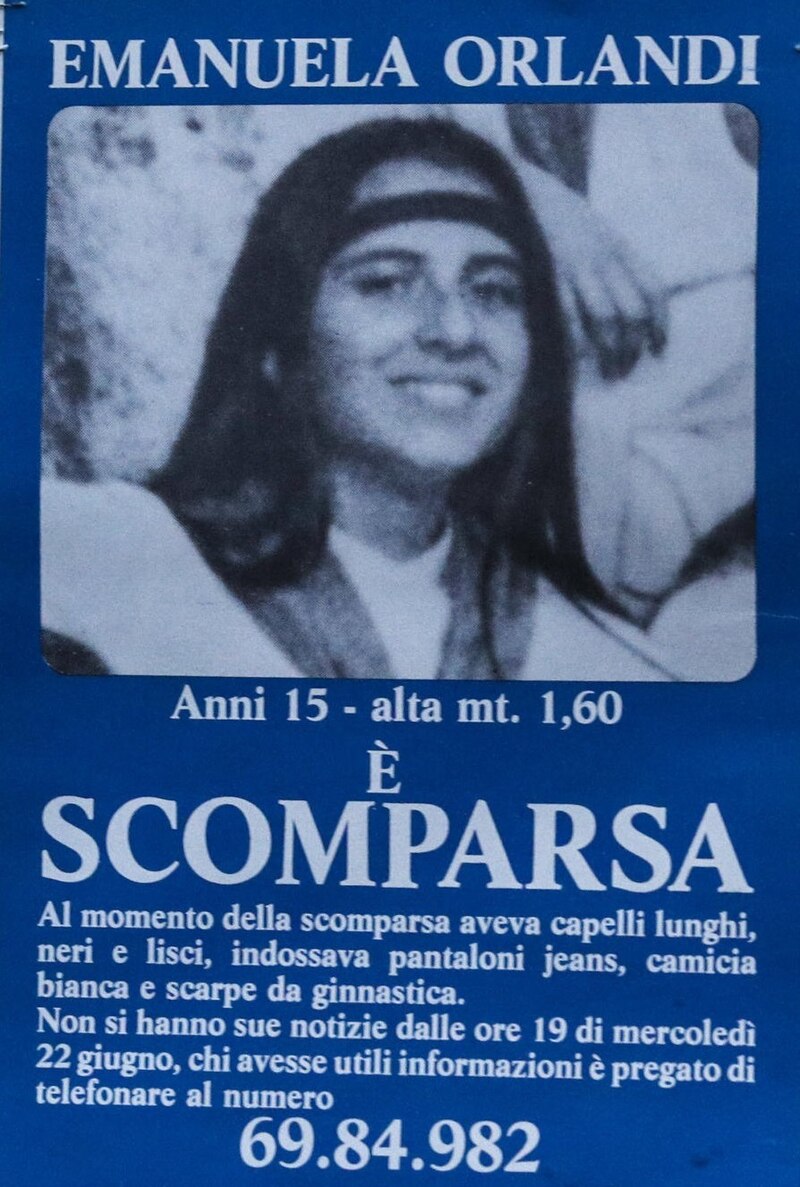 Emanuela Orlandi: el caso vivo de una joven desaparecida en el Vaticano