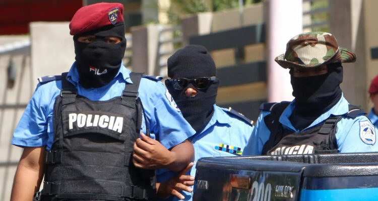 Policía de Nicaragua, parte vital del represivo 'gobierno' de Daniel Ortega