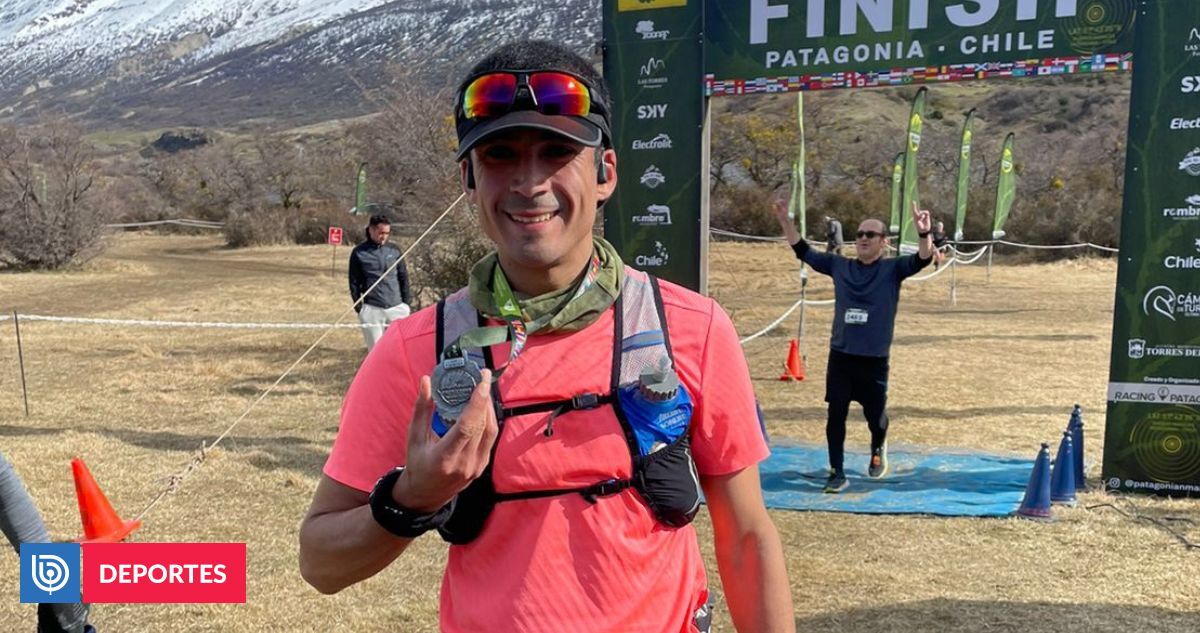 La alegría de Mateo Inalaf, mejor chileno en el Patagonian ...