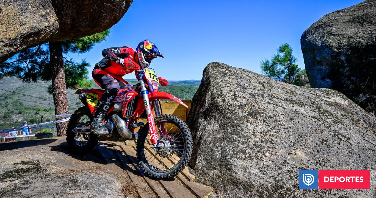 Benjamín Herrera se luce en Portugal en la última fecha del Enduro GP
