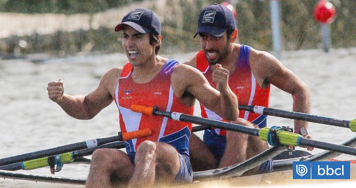 César Abaroa y Eber Sanhueza ganan medalla de plata en doble par ligero ...