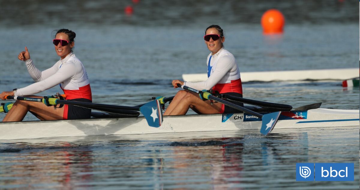 Con las Abraham brillando: el remo del Team Chile luce en San Pedro con ...