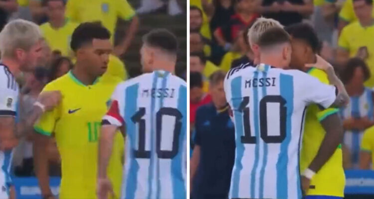Lionel Messi estalló contra Rodrygo: ¿Qué le dijo el brasileño al '10'?