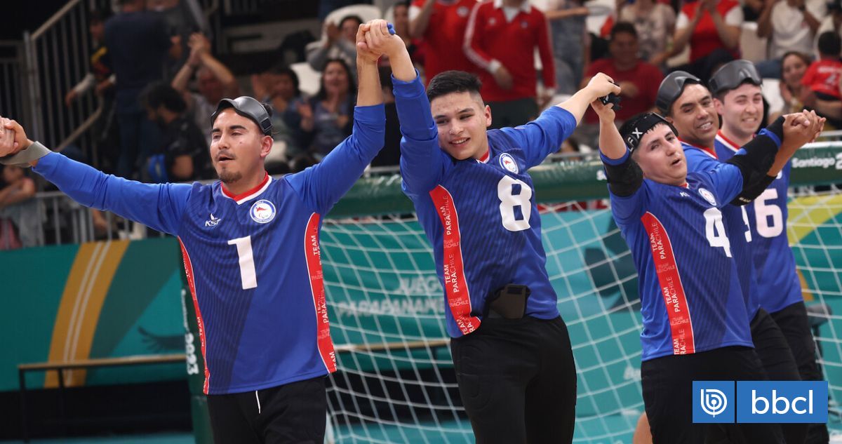 Crece la ilusión de medalla: Team Para Chile superó a Colombia en gólbol masculino y mantiene ...