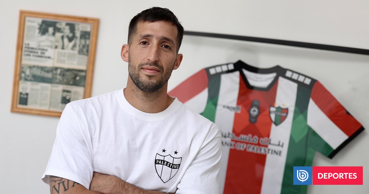 Gonzalo Sosa es el nuevo delantero de Palestino para 2024