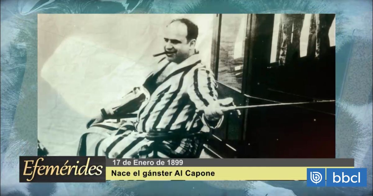 Efemérides: El 17 de enero de 1899 nace el gánster Al Capone ...