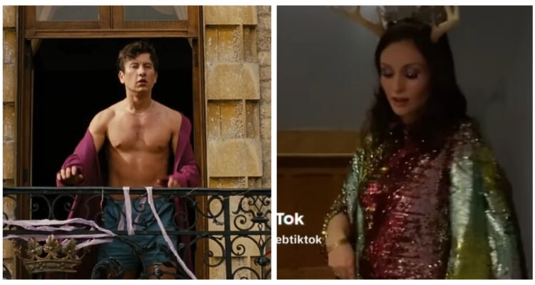 Sophie Ellis-Bextor recrea la comentada escena final de "Saltburn" con ...