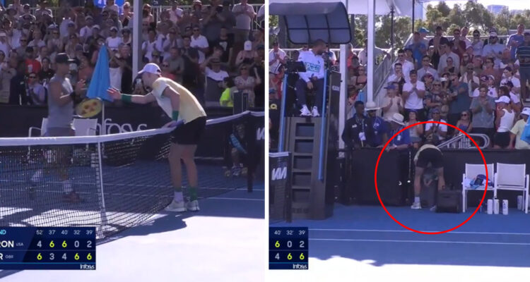 Jack Draper vomitó en plena cancha tras agobiante duelo en Australia