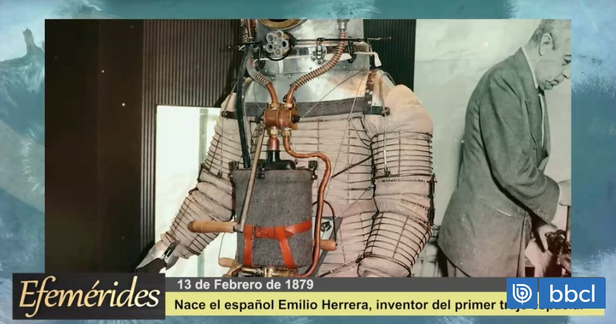 Efemérides: El 13 de febrero de 1879 nace Emilio Herrera, inventor del primer traje espacial ...