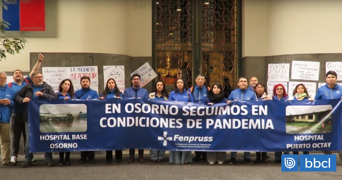 Siguen atendiendo en carpas: Fenpruss Osorno denuncia incumplimientos del SSO y condiciones ...