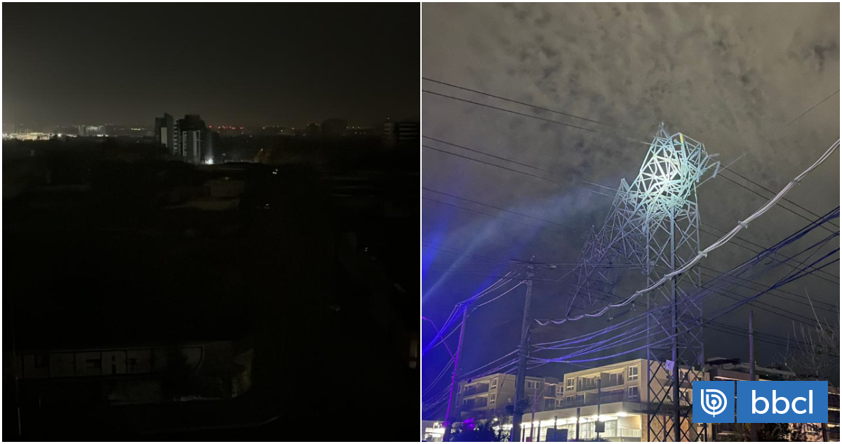 Apaga la luz! :meruane: colapso de torre de alta tensión deja a 416 mil ...
