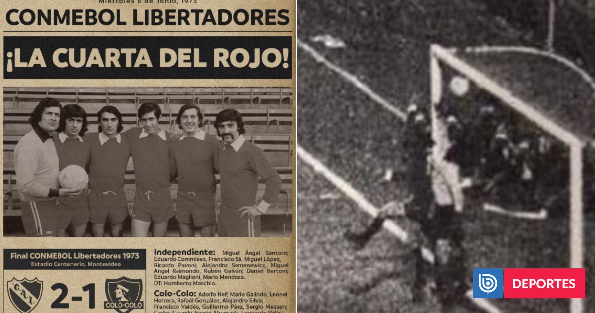 Conmebol celebró a Independiente campeón de Libertadores 73 y desató ...