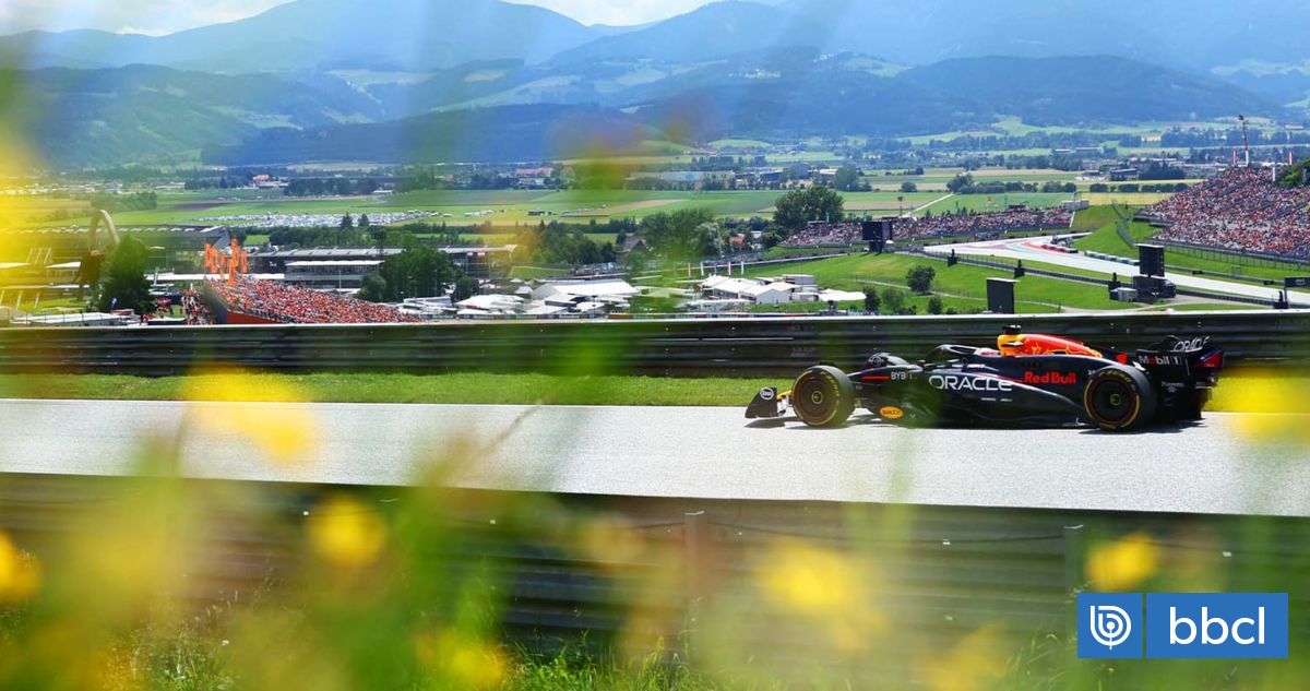 Max Verstappen superó a los McLaren para quedarse con la pole para el sprint del GP de Austria ...