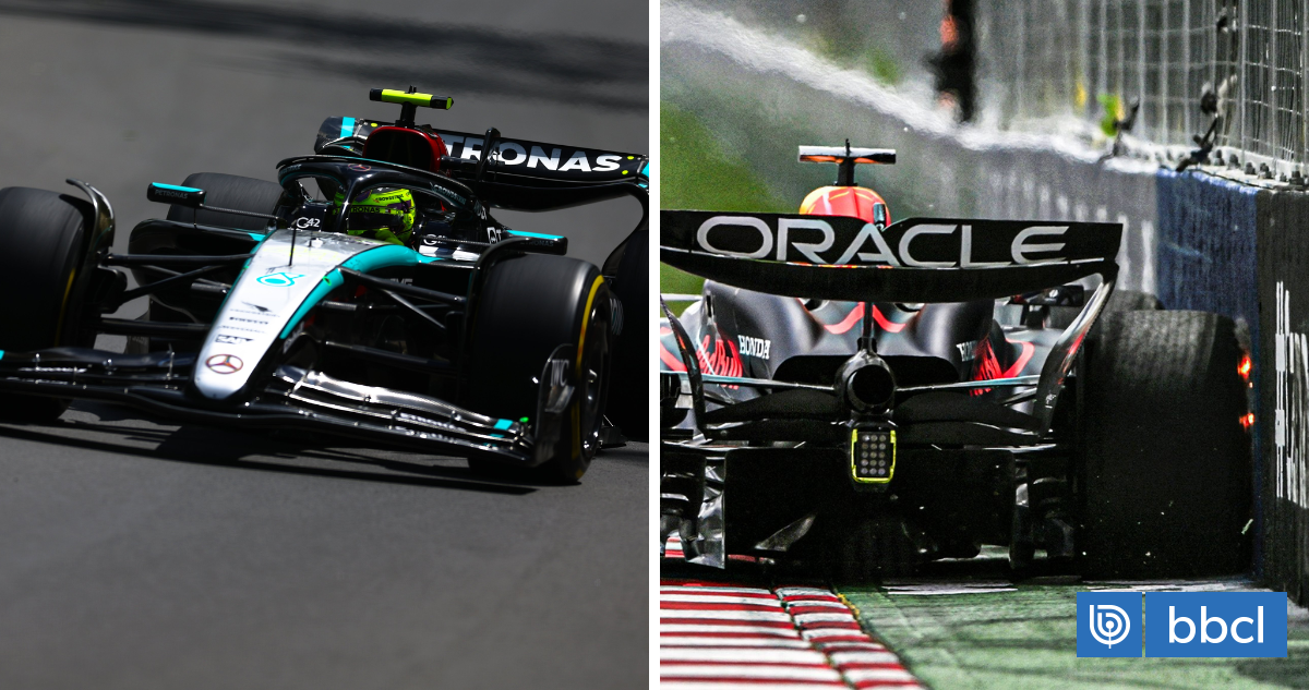 Hamilton lidera y Verstappen casi choca: Mercedes sorprende en terceros ...