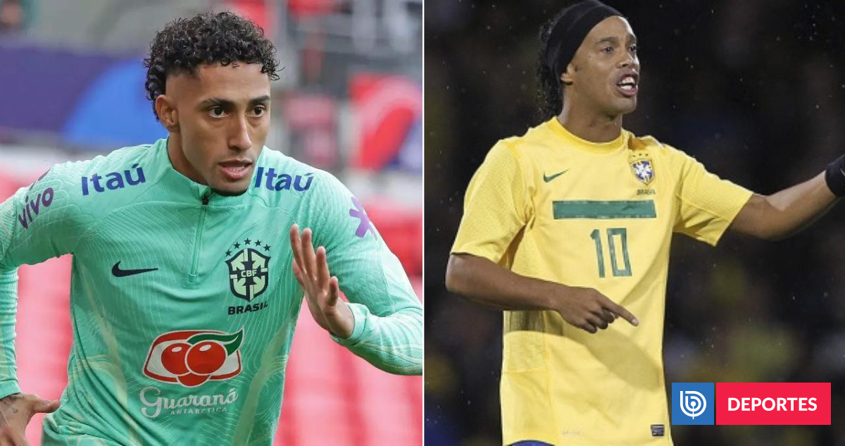 Raphinha aseguró que Ronaldinho pidió entradas para ver a Brasil