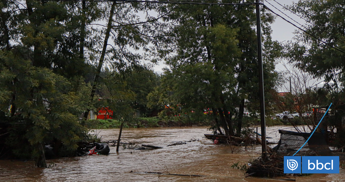 Evacúan a una veintena de personas en sector Santa Rita por desborde de ...