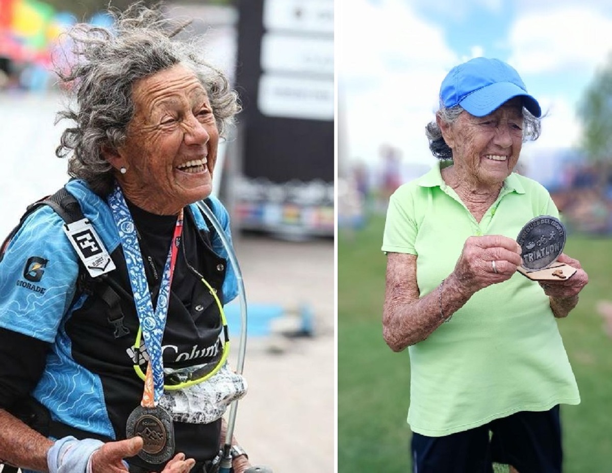 Elisa, la runner de 89 años que empezó a correr a los 72 , cruzó 5 ...