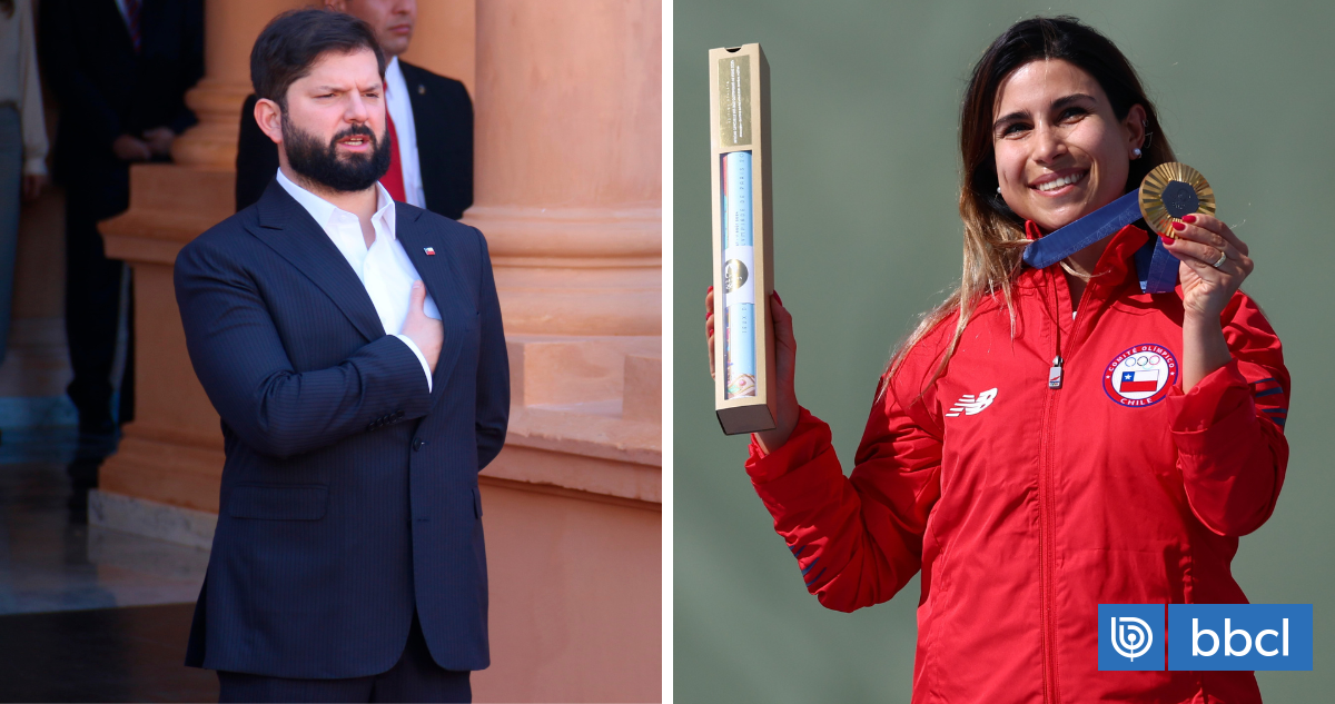 Presidente Boric felicita a histórica medallista de oro en JJOO ...
