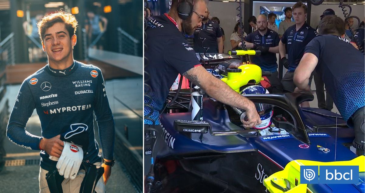 Franco Colapinto tras primer viernes como piloto oficial de F1: "Ha ...