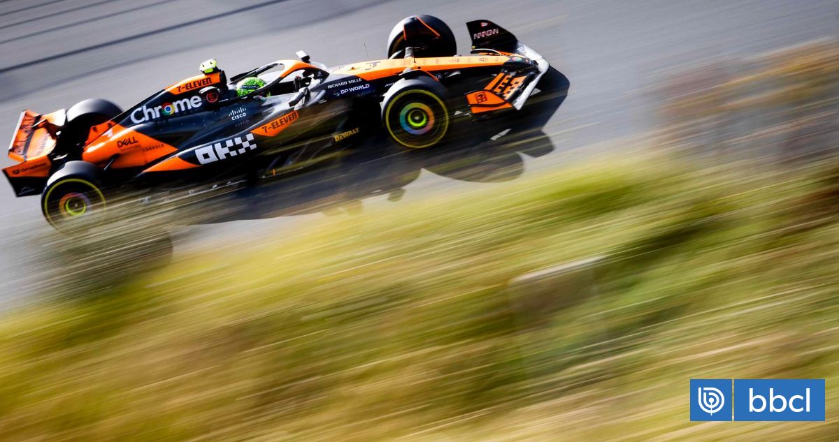 McLaren avisa en casa de Max: Lando Norris ganó ’pole’ y largará primero en GP de Países Bajos ...