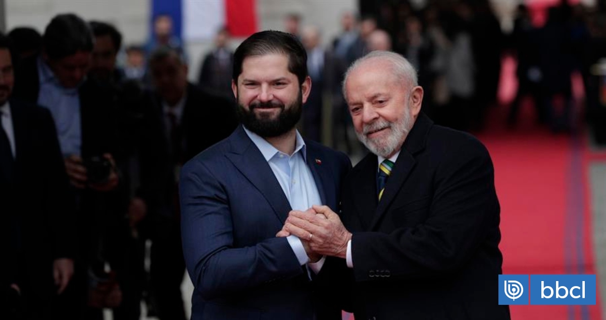 Lula da Silva llega a La Moneda para reunirse con Presidente Boric en ...