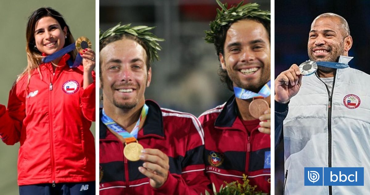 En qué lugar del medallero quedó Chile en París 2024 y cuantas medallas suma el país en total en ...