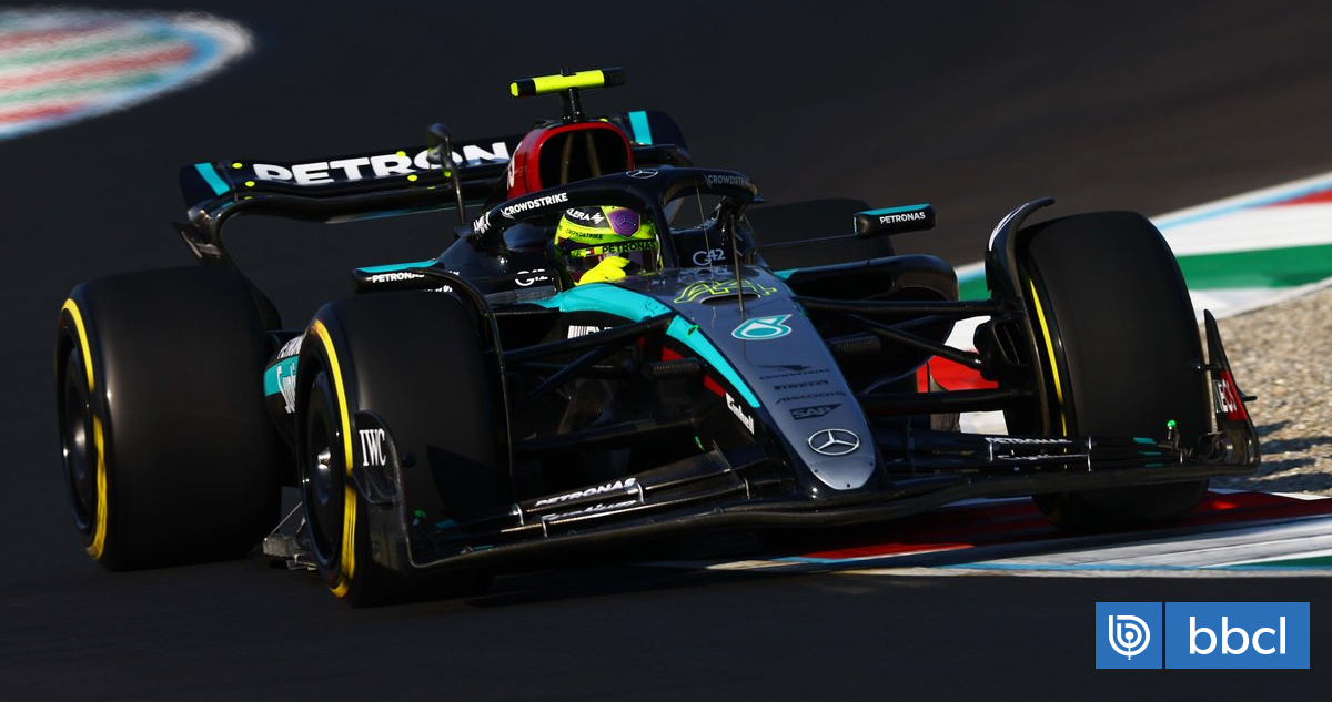 Hamilton conquista los libres 2 en el circuito Monza en el GP de Italia
