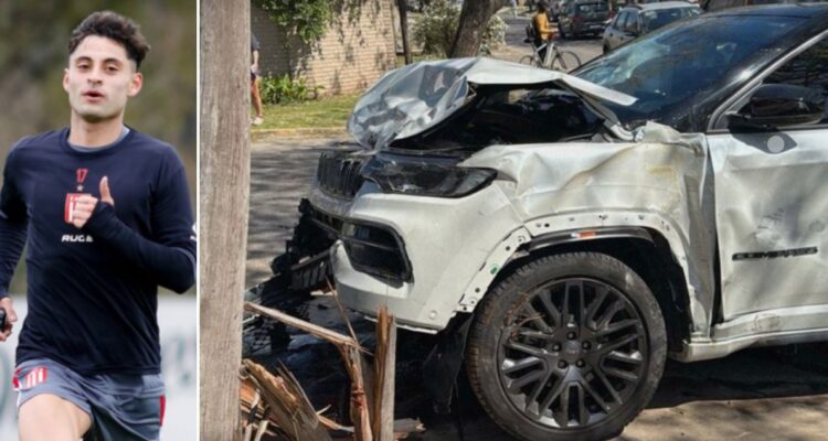 Javier Altamirano sufrió accidente al salir del entrenamiento de ...