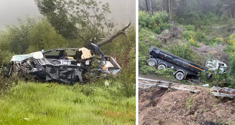 Violento accidente de tránsito en Ruta del Itata deja un muerto y un herido | Nacional | BioBioChile