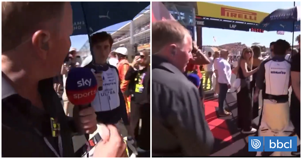 La ’venganza’ de Colapinto contra periodista que se vio en GP de ...