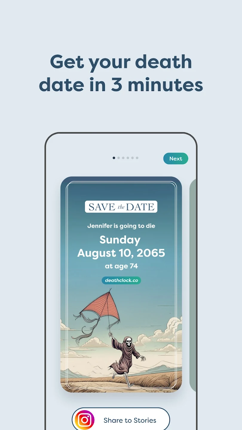 "Death Clock": la aplicación que usa IA para predecir cómo morirás en ...