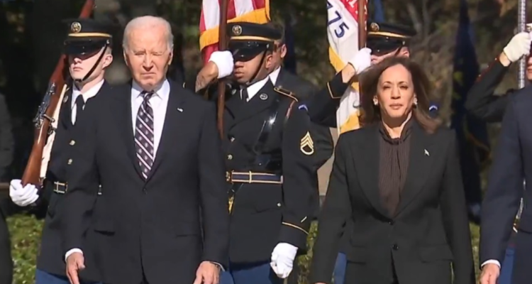 Joe Biden y Kamala Harris reaparecen juntos en público por primera vez ...