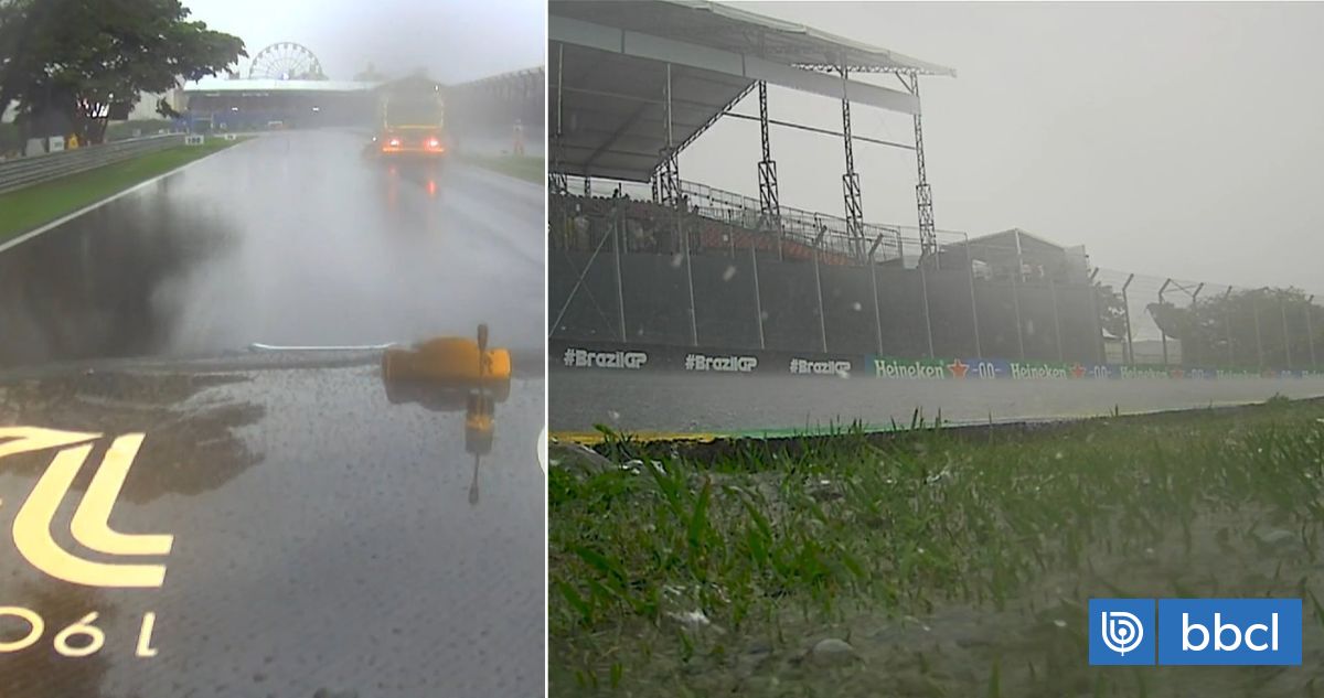 La lluvia fue el peor invitado y frustra qualy del GP de Brasil: se ...