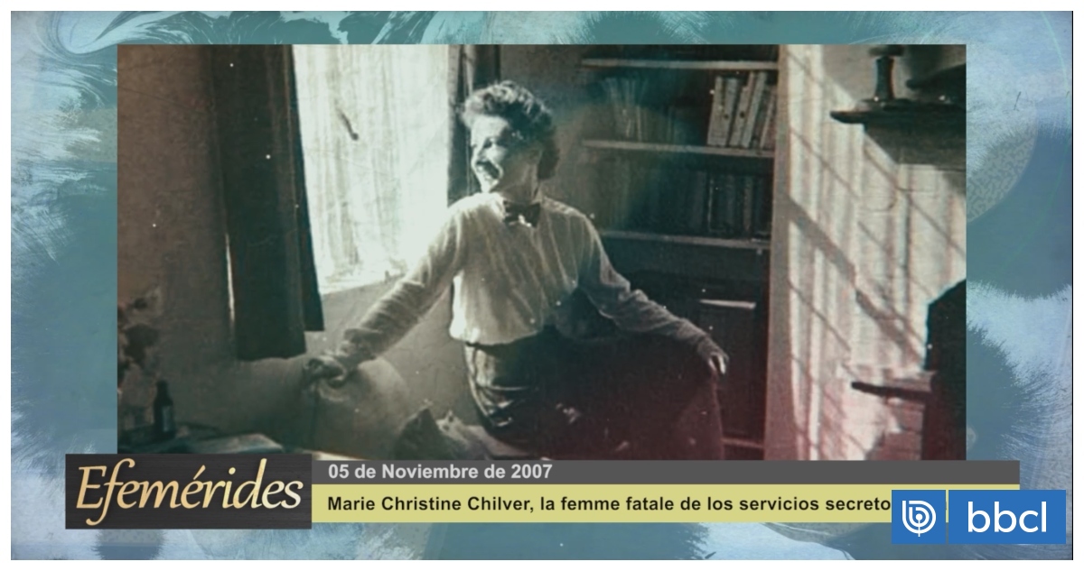 Efemérides: El 05 de noviembre de 2007 muere Marie Christine Chilver ...