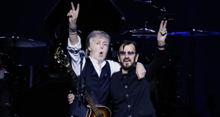 Paul McCartney se reencontró con Ringo en el cierre del "Got Back Tour"