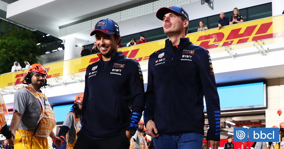 Verstappen se despide de Checo Pérez con breve mensaje en redes