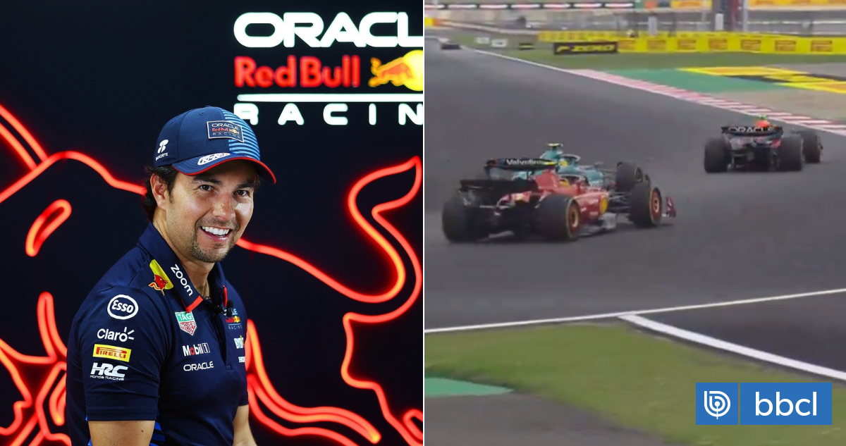 Checo es premiado con el rebase del año en F1 en el GP de China