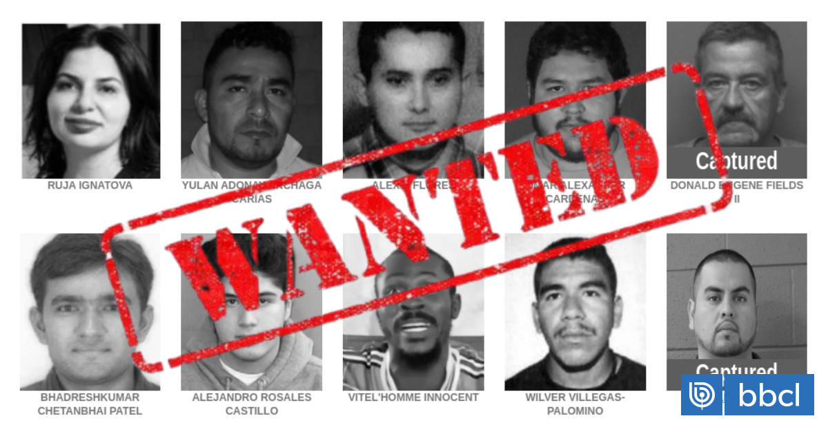 Quiénes son los 10 fugitivos más buscados por el FBI y cuáles son los crímenes que cometieron ...